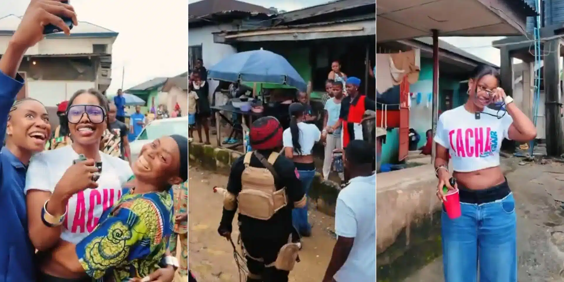 Tacha gets emotional revisiting her former home and room in Port ...